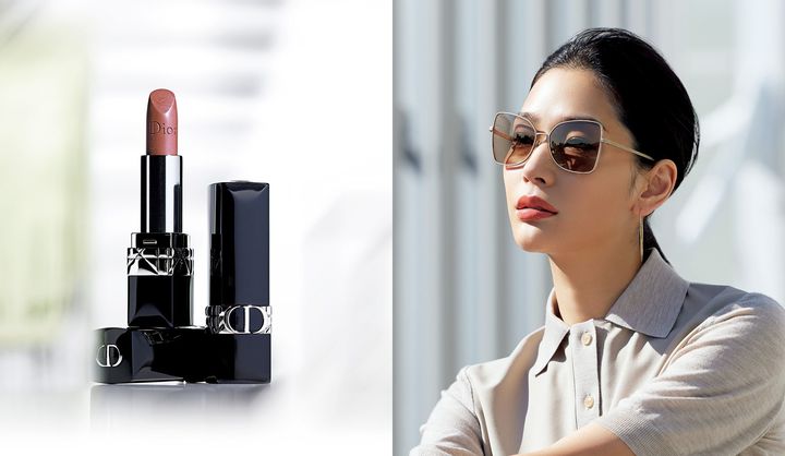 ディオールのリップ「ルージュ ディオール212」指名買いの理由は“赤みを含んだヌードベージュ”と“CDのロゴ” | Precious.jp（プレシャス）