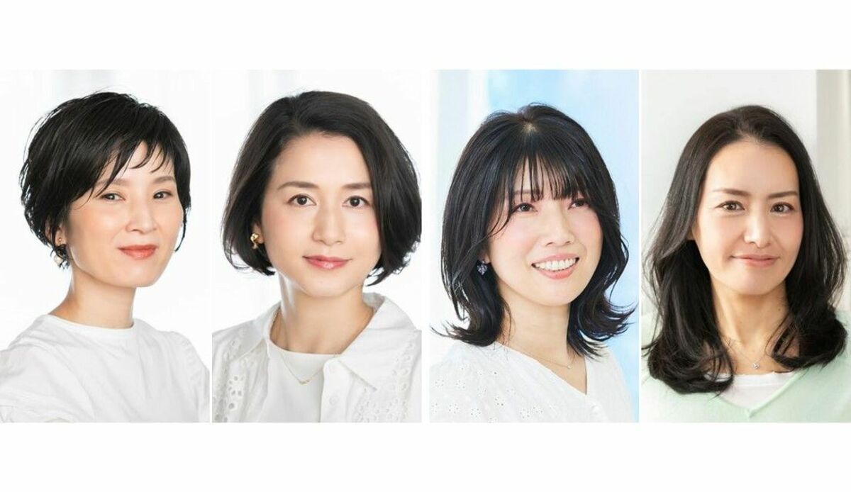 40代に似合う「黒髪」の髪型【実例30】 | Precious.jp（プレシャス）