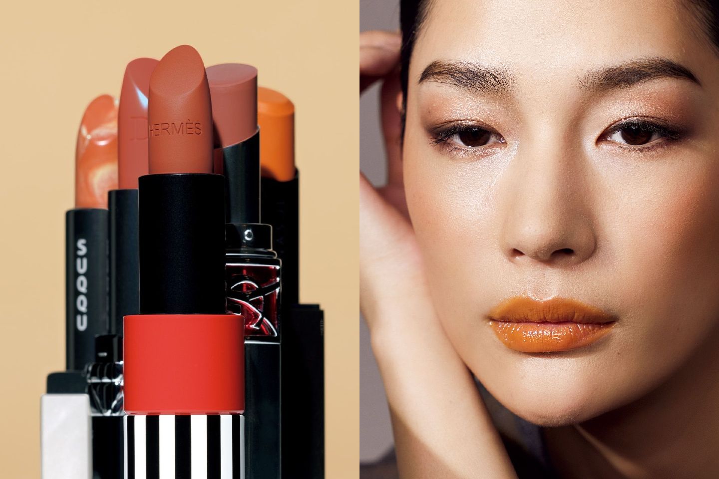 「エルメス」「ディオール」「SUQQU」etc.…【人気ベージュリップ】で美しく映える唇に仕上げる | Precious.jp（プレシャス）
