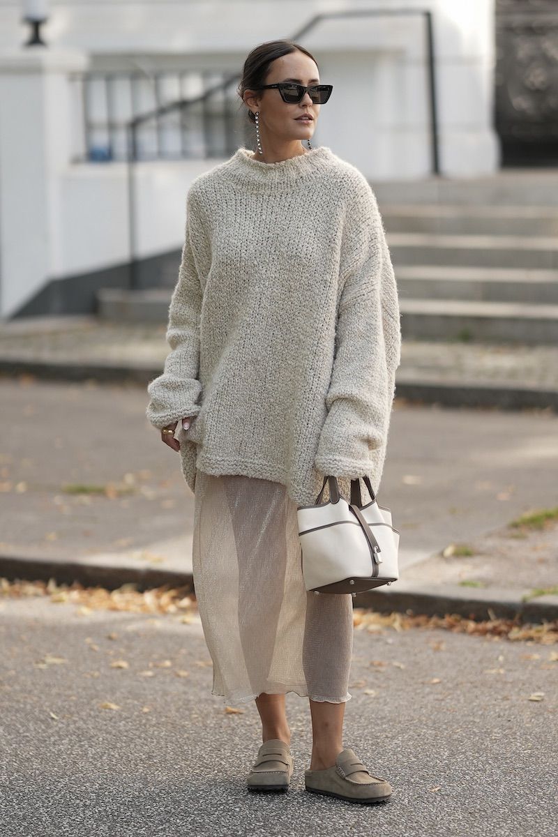 （画像一覧）大人が着こなすオーバーサイズニット【見本コーデ27選】パンツ・アウターの組み合わせは？ | Precious.jp（プレシャス）