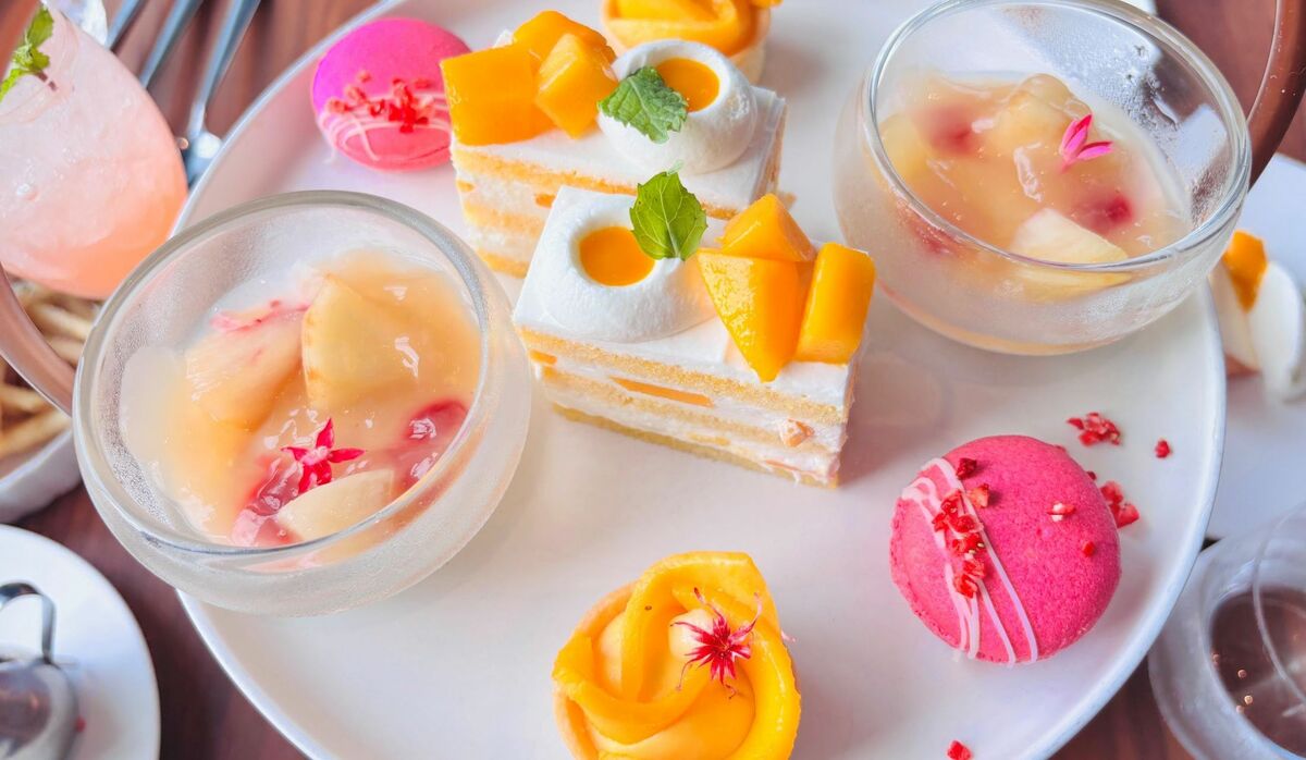 極上マンゴー＆白桃を味わえる！TOKYO NODE DININGの「マンゴーと白桃のアフタヌーンティー」【実食レポート】 | Precious.jp（プレシャス）