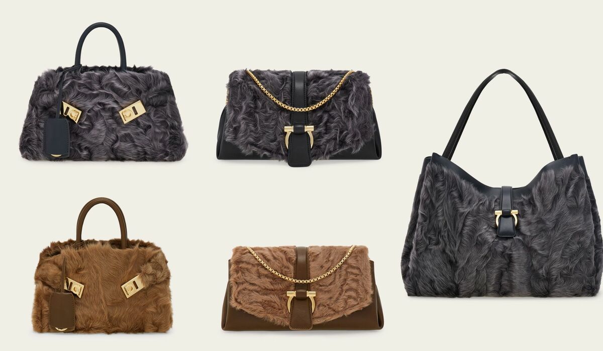 フェラガモよりシアリングラムのファーがエレガントな新作が登場！アイコンバッグ「ハグ」など3選 | Precious.jp（プレシャス）