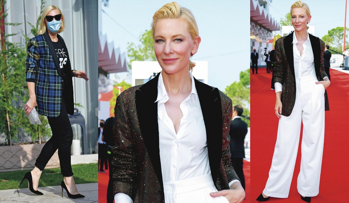 セレブがお手本！【ケイト・ブランシェット】に学ぶ大人女性の定番「マニッシュルック」 | Precious.jp（プレシャス）