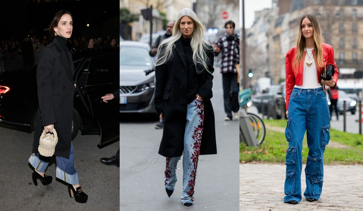 こなれ感抜群！「ひとクセデニム」で今どきに着映えたリッチカジュアル3選【海外スナップ】 | Precious.jp（プレシャス）