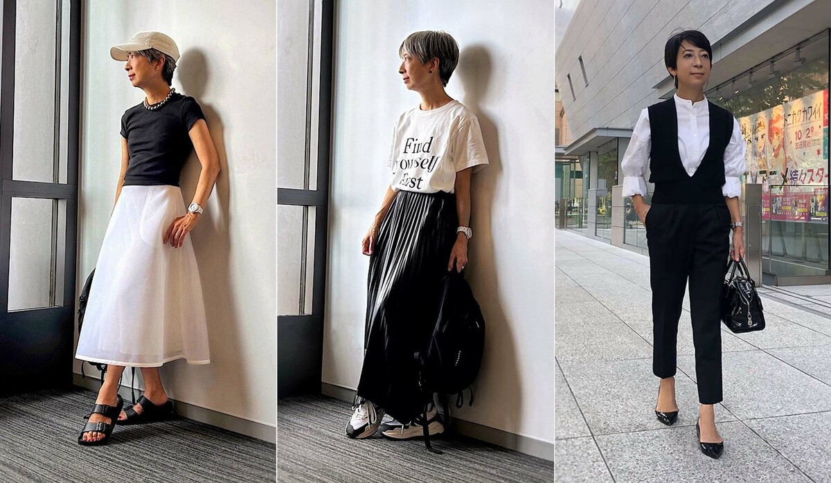 大人気連載【身長152cmの着こなし】エディターJはこう着こなす！「モノトーン」コーディネート3選 | Precious.jp（プレシャス）