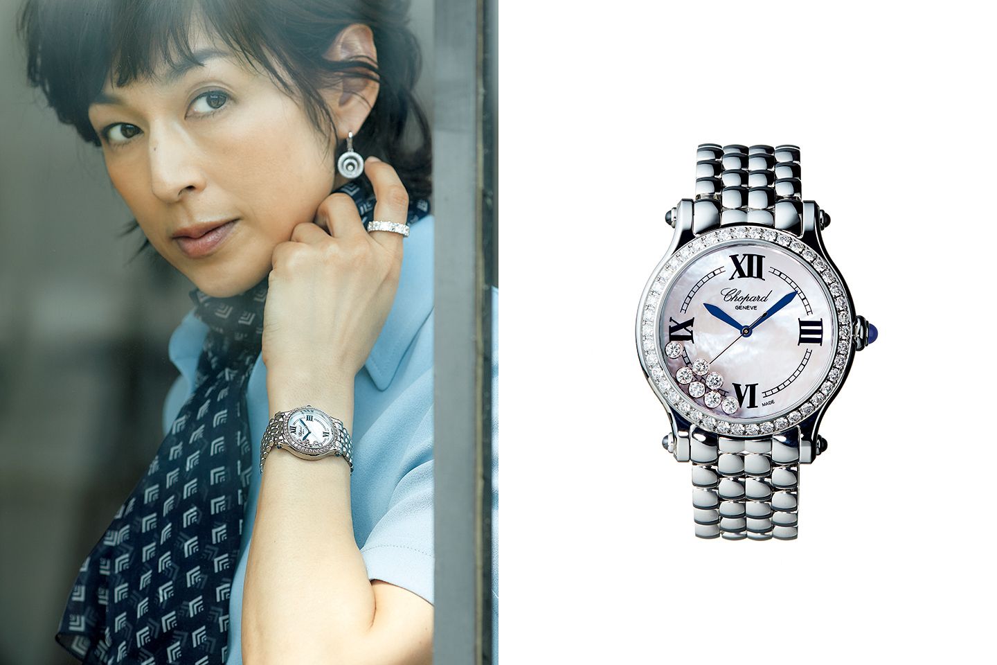 鈴木保奈美さんがまとう「ラグジュアリースポーツウォッチ」｜エレガントな大人の手元を演出するタイムピース | Precious.jp（プレシャス）