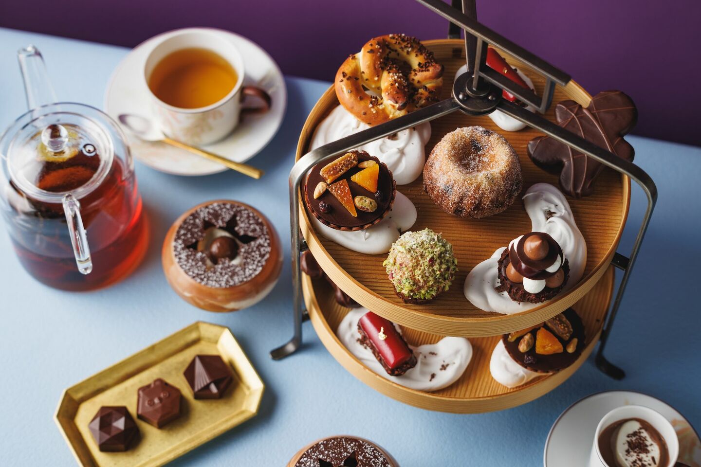 「ル・ショコラ・アラン・デュカス」ショコラ尽くしのアフタヌーンティー「ル・グテ・ド・ノエル」など｜クリスマス限定スイーツを実食レポート ...