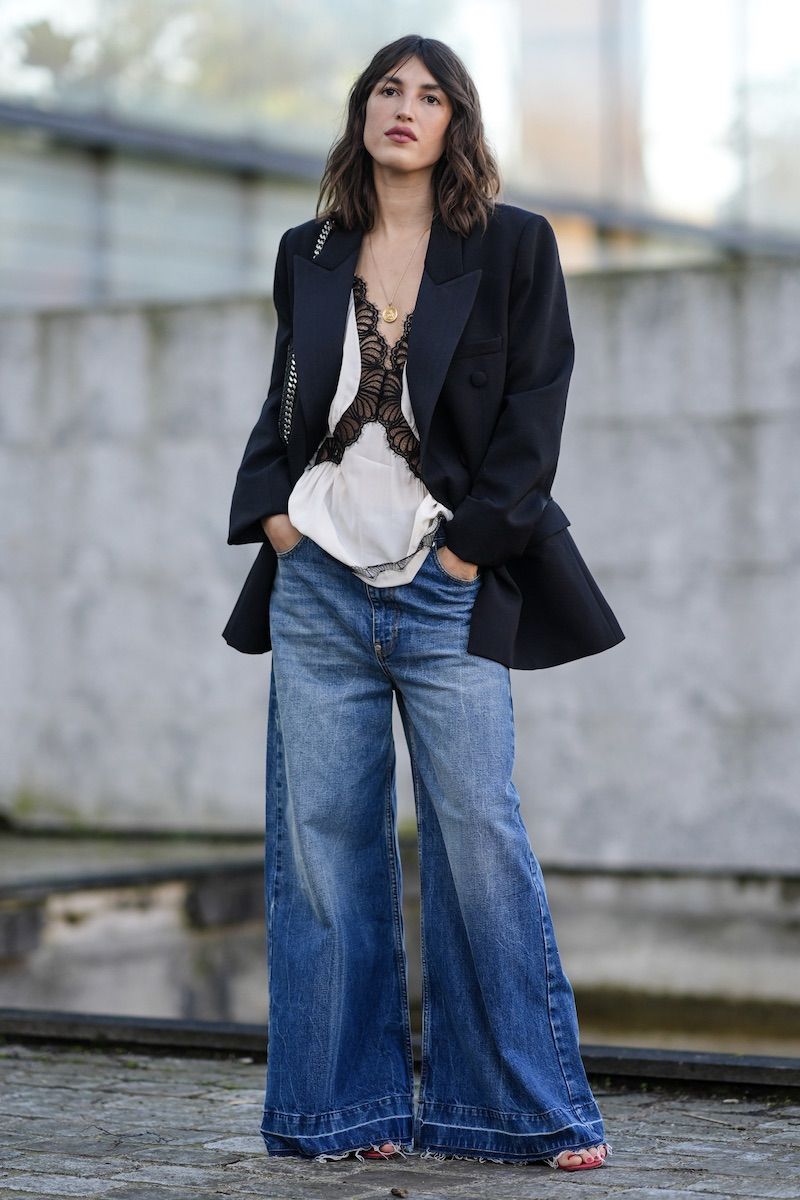 （画像一覧）大人に似合う「ワイドデニム」コーデ【見本29選】 | Precious.jp（プレシャス）