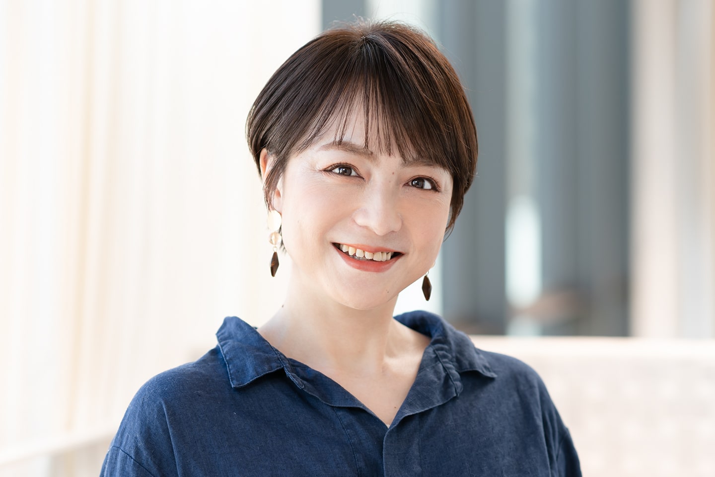 （画像一覧）40代にぴったりの「ぱっつん前髪」10選 | Precious.jp（プレシャス）