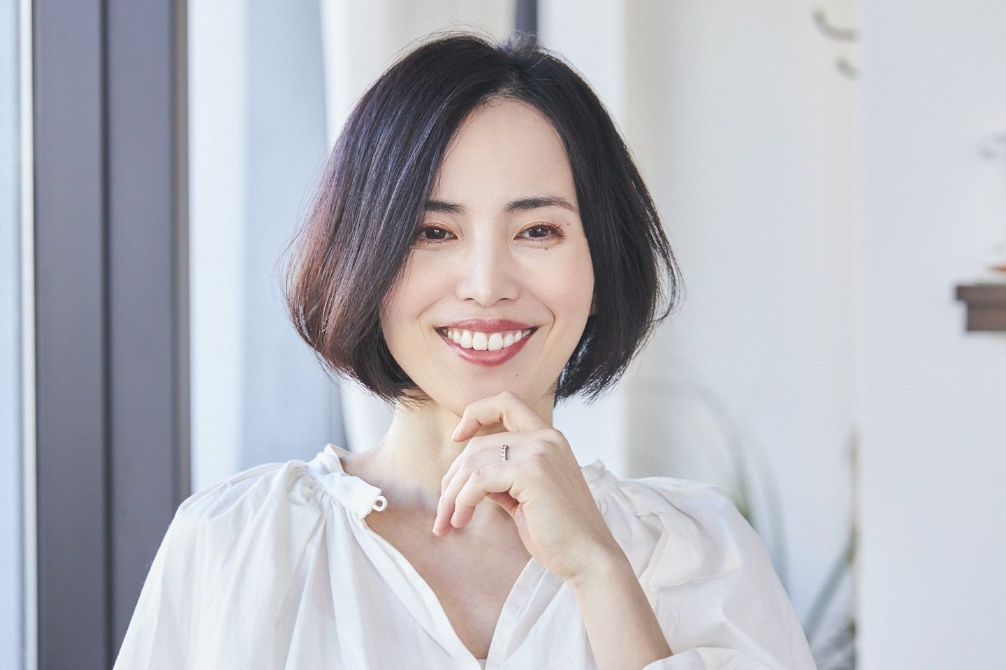 40代に似合う「黒髪」の髪型【実例28】 | Precious.jp（プレシャス）